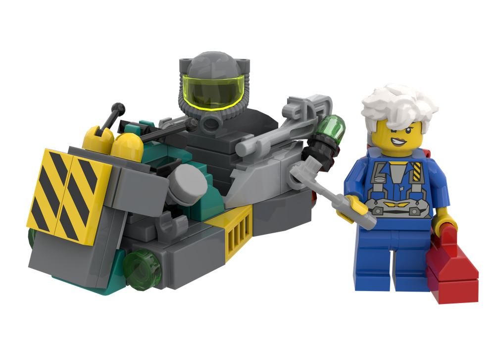 LEGO MOC Lego Rock Raiders Hover Support Vehicle by NightHawk11991 ...