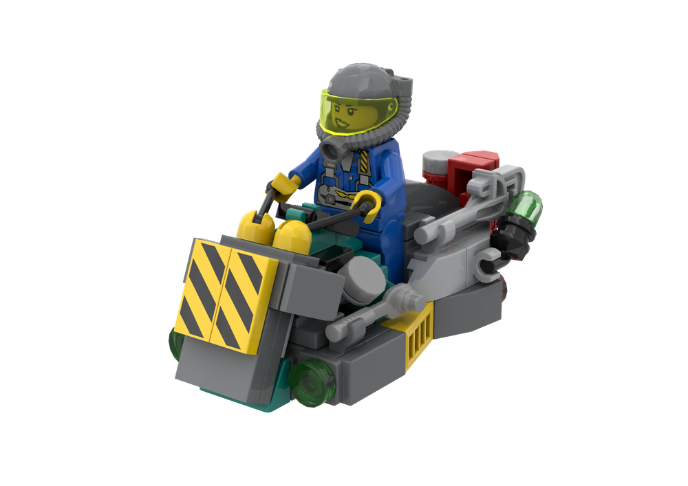 LEGO MOC Lego Rock Raiders Hover Support Vehicle by NightHawk11991 ...