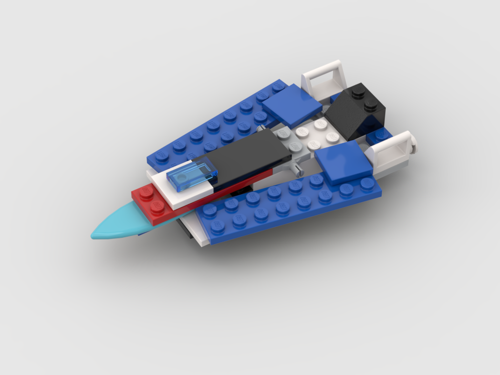 LEGO MOC 30510 - F-14 Tomcat by ChiLegGodt | Rebrickable - Build with LEGO