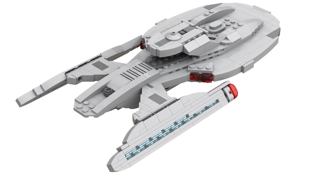 LEGO MOC USS Titan by hyphencubed | Rebrickable - Build with LEGO