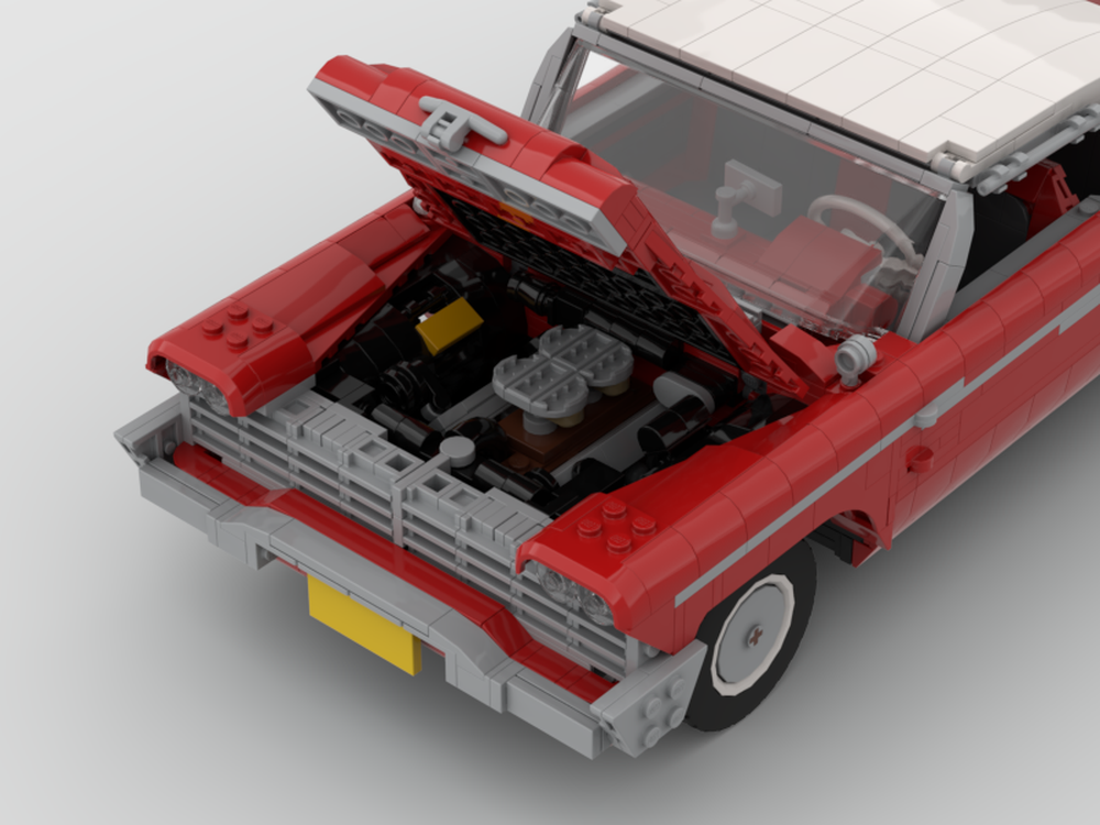Lego Moc Plymouth Fury Christine By Thecarbuilder Rebrickable
