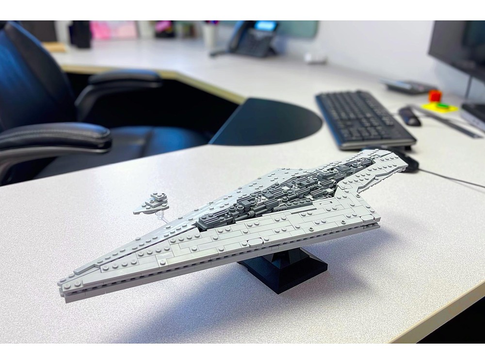 Lego Moc Desk Scale Executor Class Ssd By Simplethinker Rebrickable