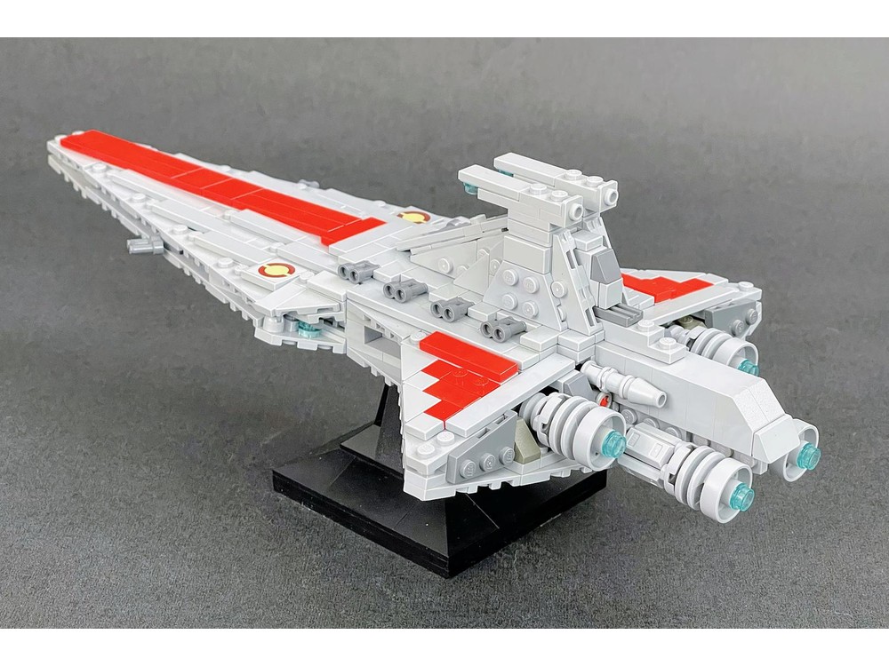 Lego Moc Desk Scale Venator Class Sd By Simplethinker Rebrickable