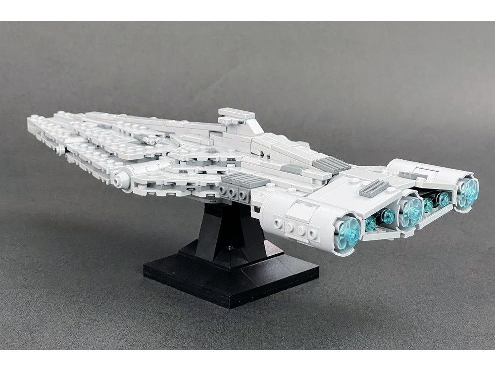LEGO MOC Desk-Scale Moff Gideon's Light Cruiser by simplethinker ...
