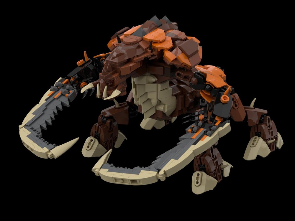LEGO MOC Zerg Ultralisk by magurean.paul | Rebrickable - Build with LEGO