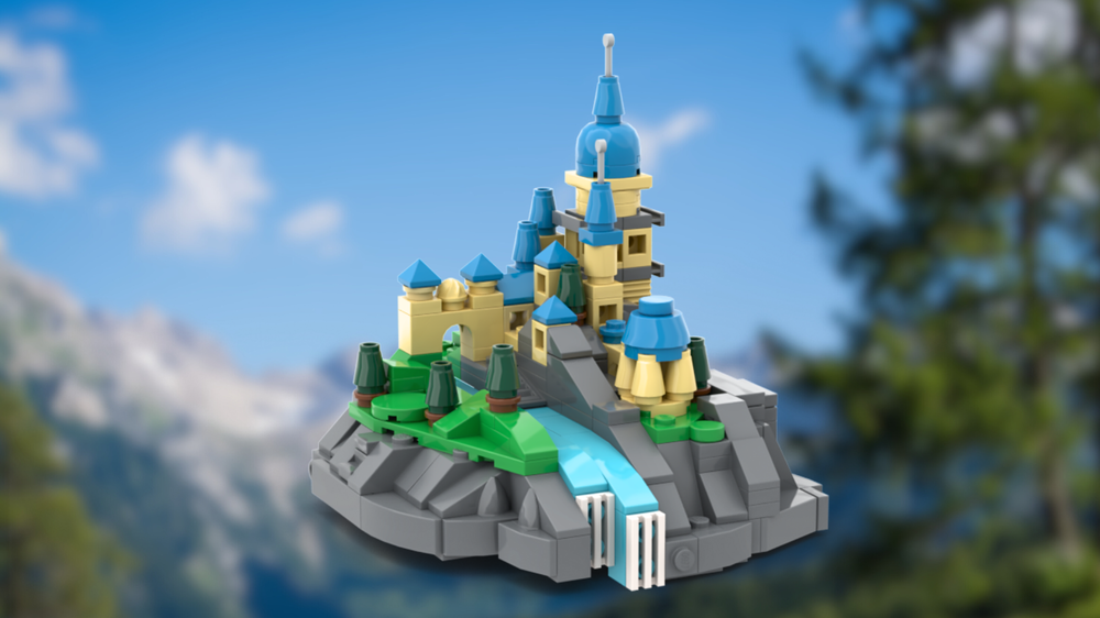 LEGO MOC mini palace by deer_from_north | Rebrickable - Build with LEGO