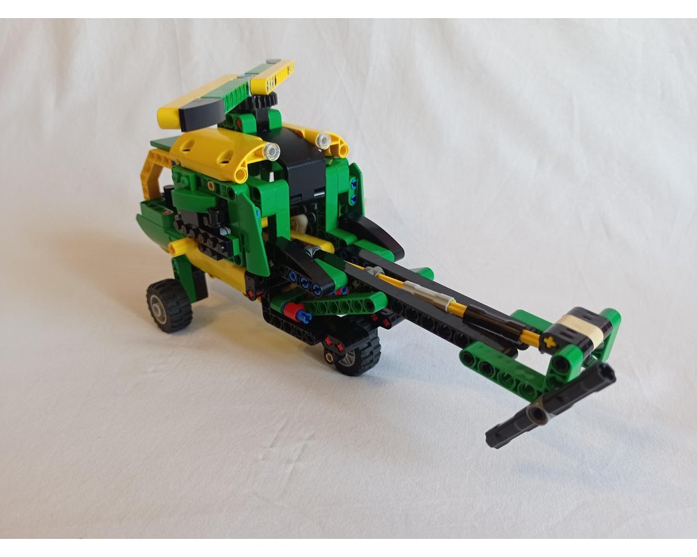 Lego Moc Helicopter 42136 Alternative By Erikgs Rebrickable Build