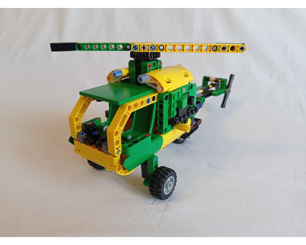 Lego Moc Helicopter 42136 Alternative By Erikgs Rebrickable Build