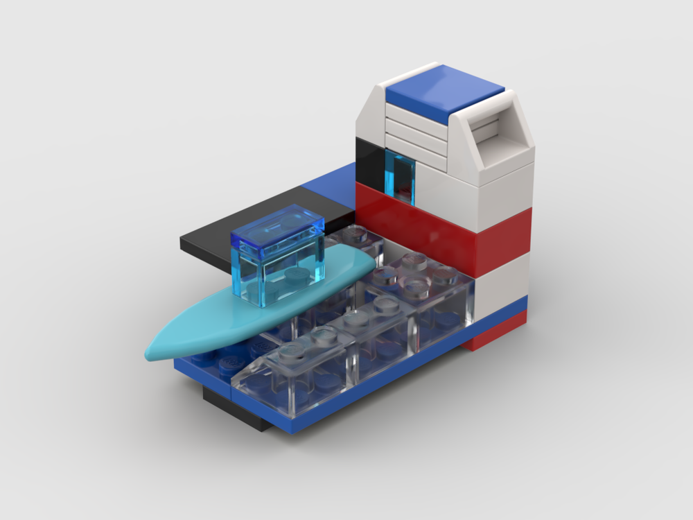 LEGO MOC 30510 - House with boat by ChiLegGodt | Rebrickable - Build ...