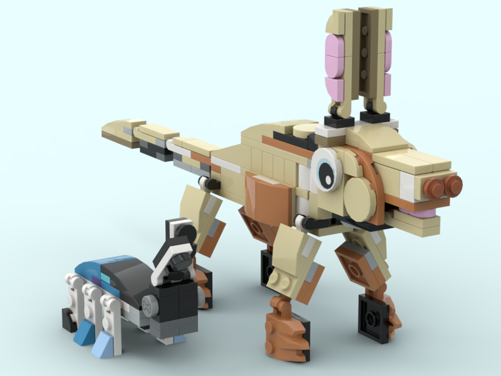 LEGO MOC 31137 Aardvark by Pikminfan67 | Rebrickable - Build with LEGO