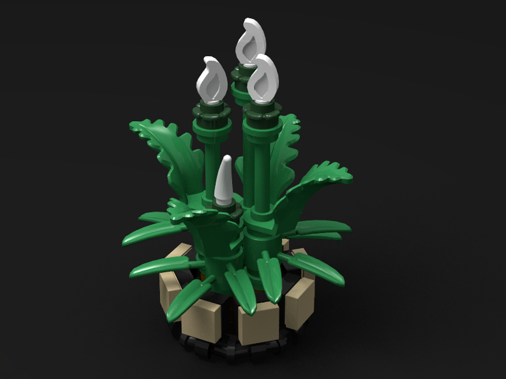 LEGO MOC Mini Spatiphyllum (Peace Lily) by k_rachval | Rebrickable ...