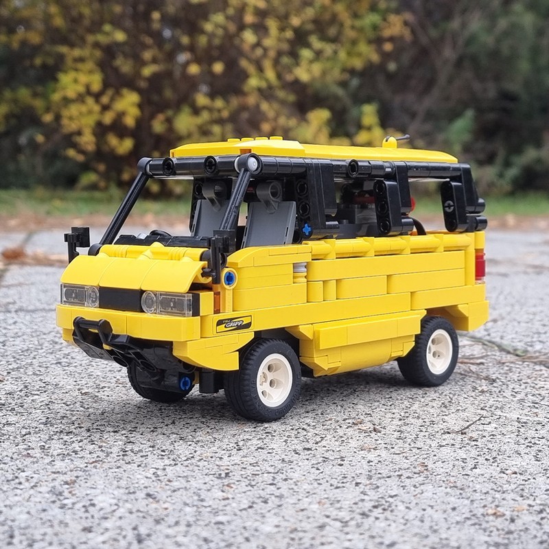 LEGO MOC Microvan Kei Car by Apachaihapachai | Rebrickable - Build with ...