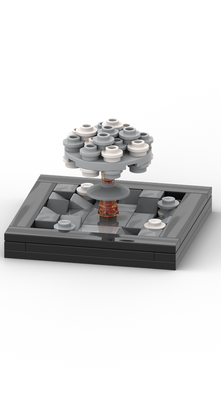 LEGO MOC Atomic mushroom Diorama by RomAuLait | Rebrickable - Build ...