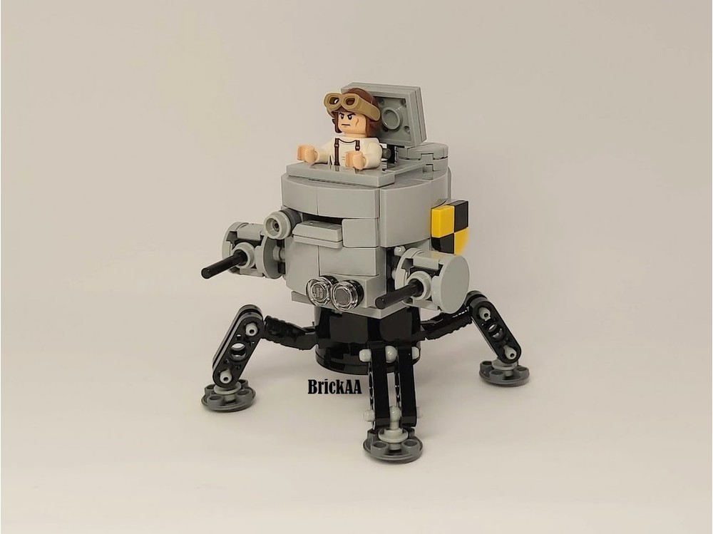 Lego Moc Dieselpunk Mech By Brickaa Rebrickable Build With Lego