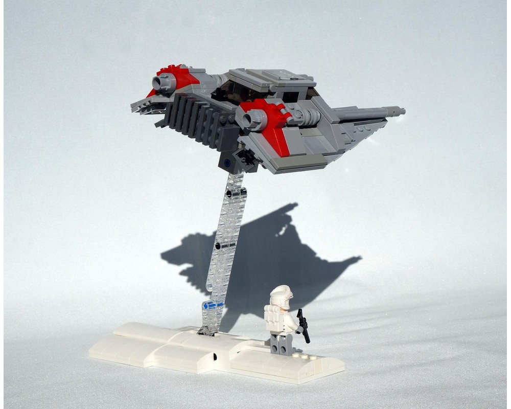 LEGO MOC Star Wars Snowspeeder by Paulmanaitor | Rebrickable - Build ...