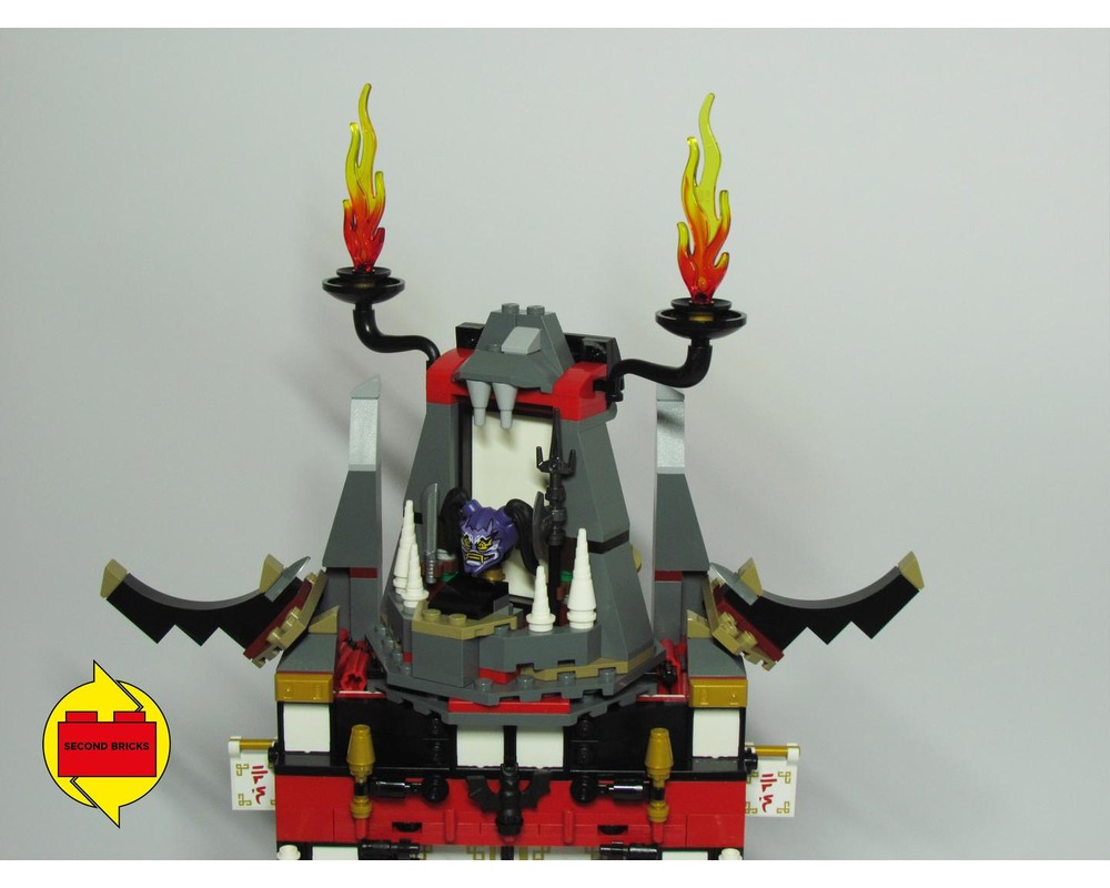 LEGO MOC 70643-2: The Oni Temple by SecondBricks | Rebrickable - Build ...