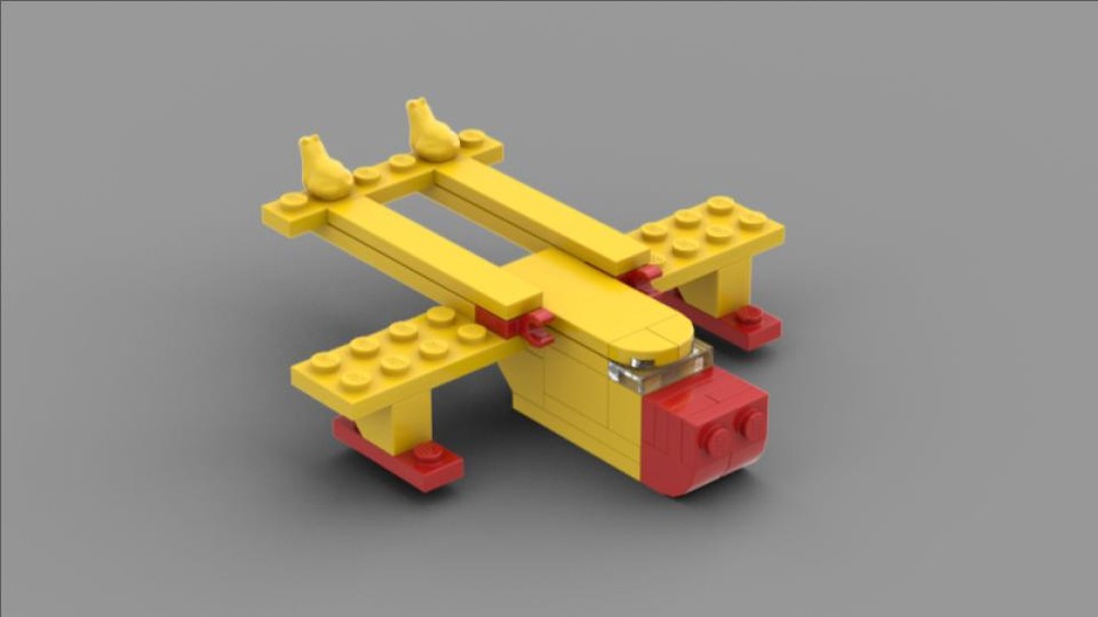 LEGO MOC Mini L-16 Conwing Sea Duck by muldoon323 | Rebrickable - Build ...