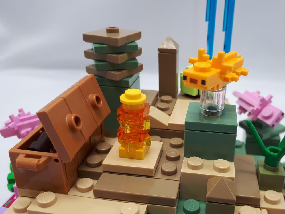 Lego Moc Axolotl Reef Xl By Iphigenie Rebrickable Build With Lego