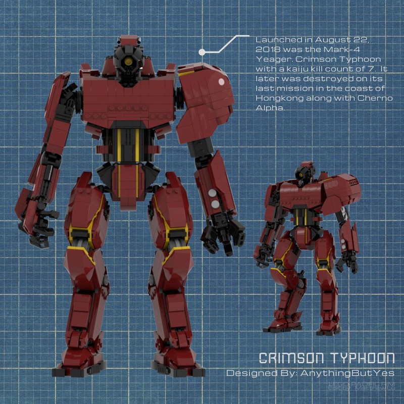 LEGO MOC Lego crimson Typhoon by AnythingButyes | Rebrickable - Build ...