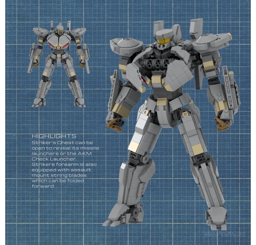 LEGO MOC-163184 Lego Striker Eureka by AnythingButyes | Rebrickable ...