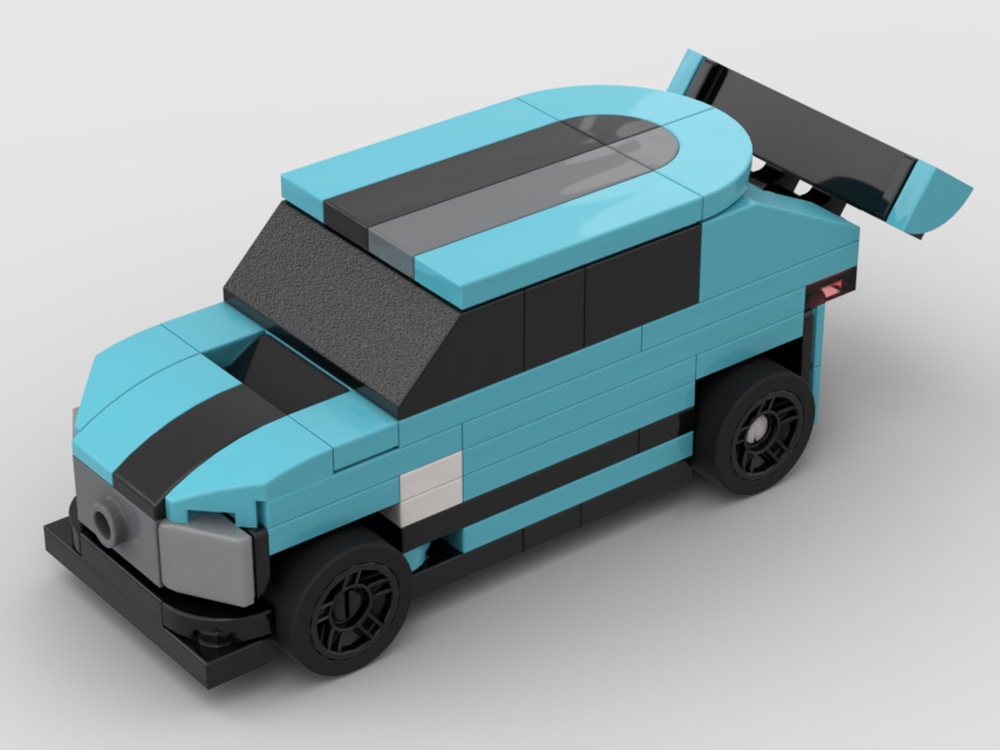 LEGO MOC Jaguar I Pace eTrophy by siema_987 | Rebrickable - Build with LEGO