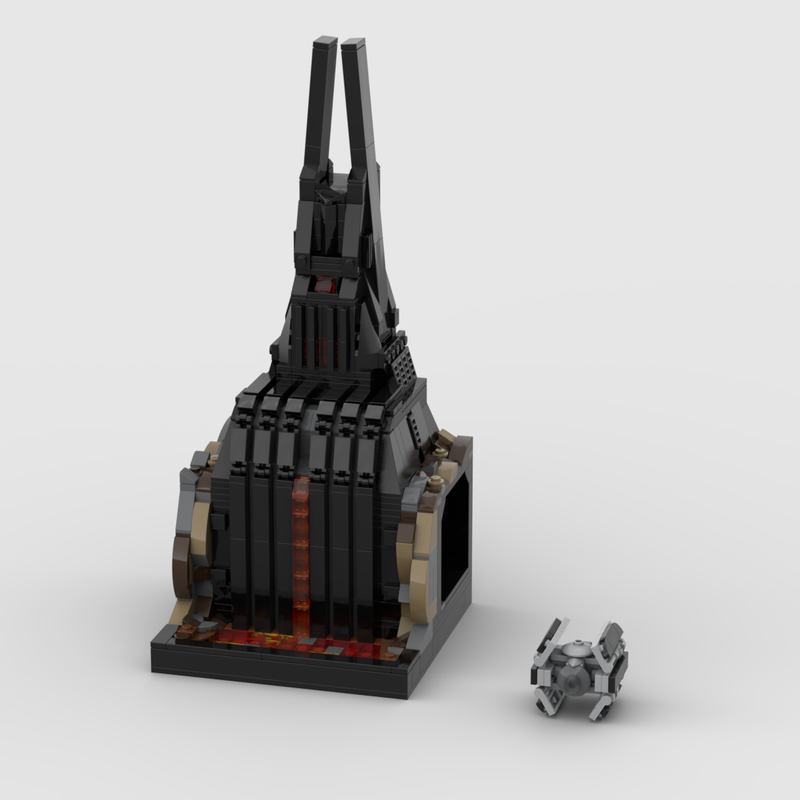 LEGO MOC Lego Darth Vader's Castle Midi-Scale by carbobricks ...