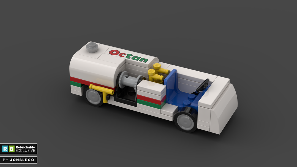 LEGO MOC Octan Airport Fuel Tanker by jonslego | Rebrickable - Build ...