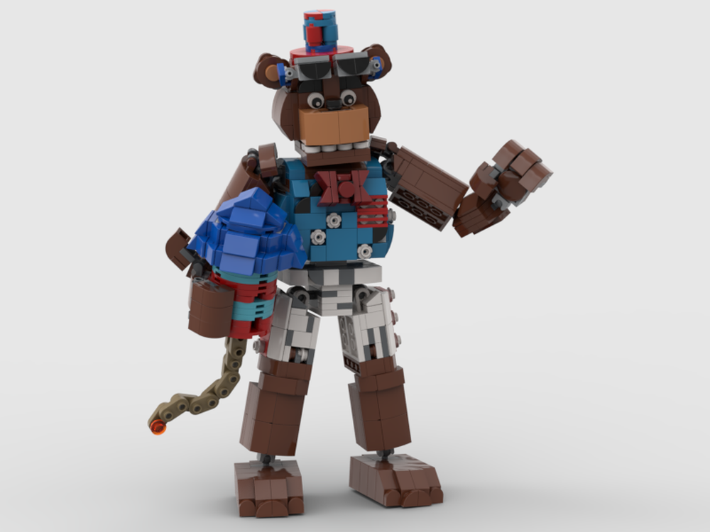 LEGO MOC Firework Freddy by EXCALIBURtheONE | Rebrickable - Build with LEGO