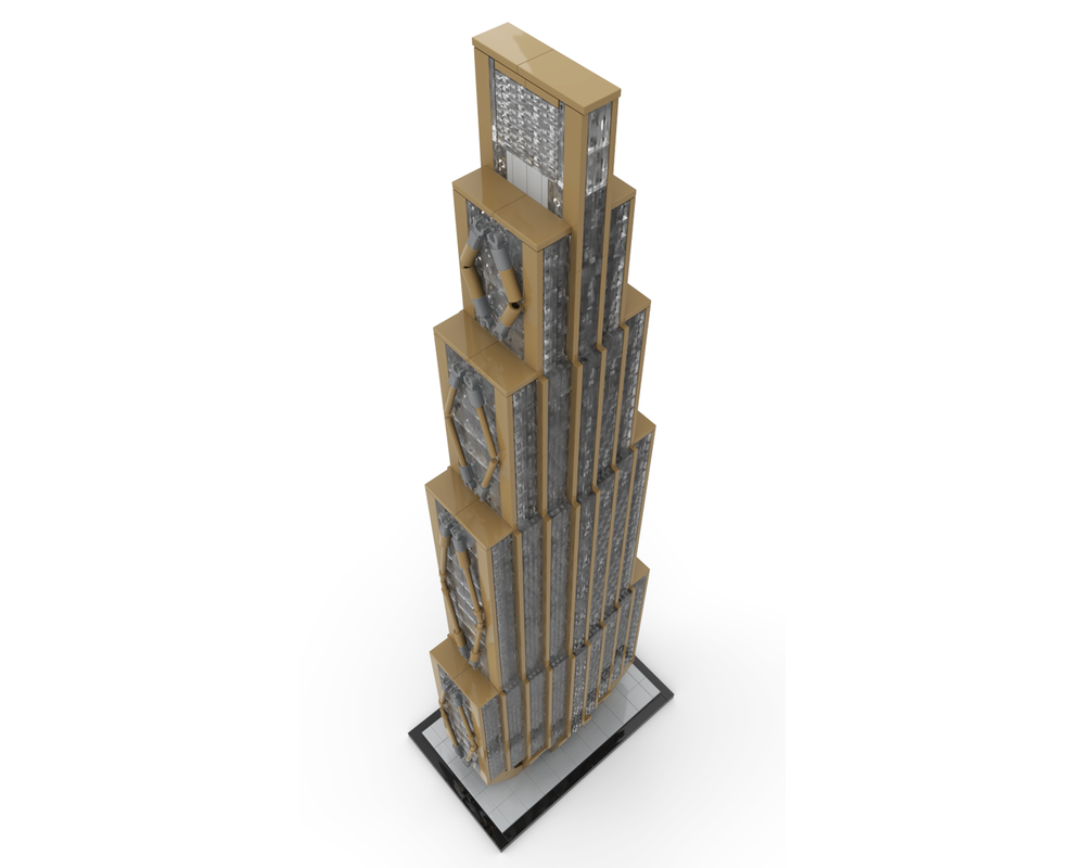 LEGO MOC 270 Park Avenue 1:800 Scale by SPBrix | Rebrickable - Build ...