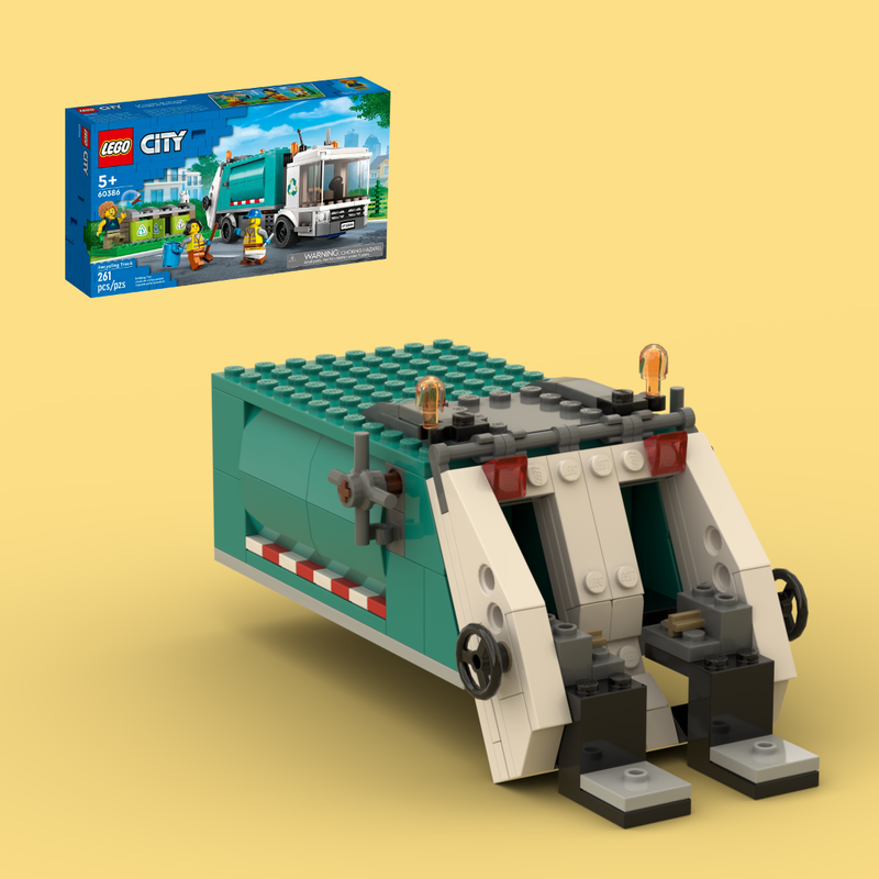 LEGO MOC Recycling Truck Split Compartment by BrickMasterTimo ...