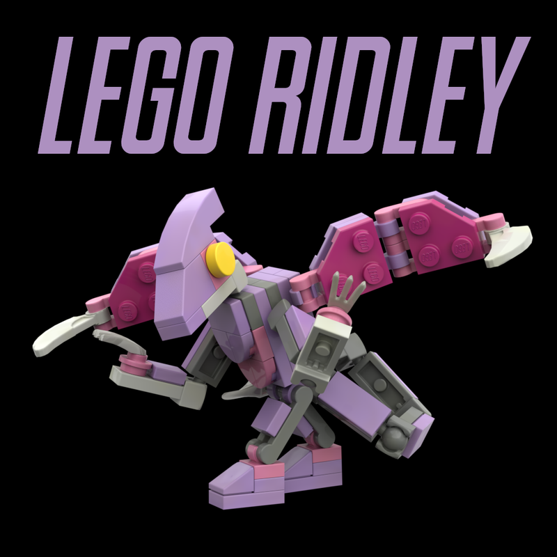 LEGO MOC SSBU Scale Ridley by tacotaco64™️ | Rebrickable - Build with LEGO