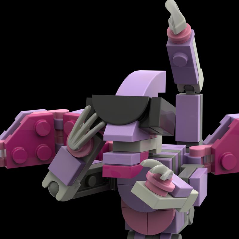 LEGO MOC SSBU Scale Ridley by tacotaco64™️ | Rebrickable - Build with LEGO