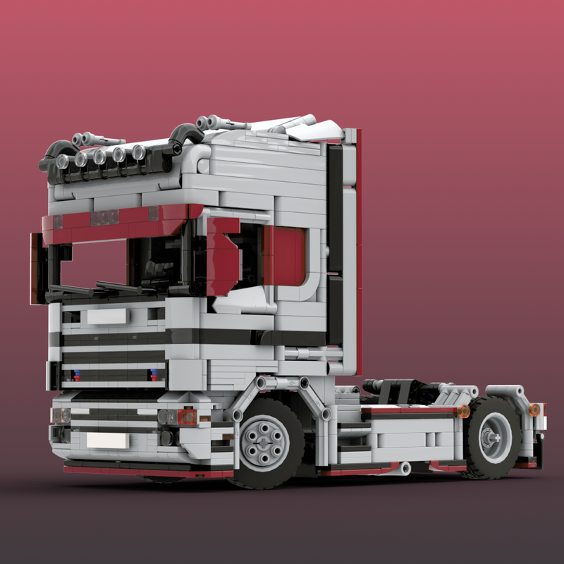 LEGO MOC Scania 164L Topline by OldOlneyLego | Rebrickable - Build with ...