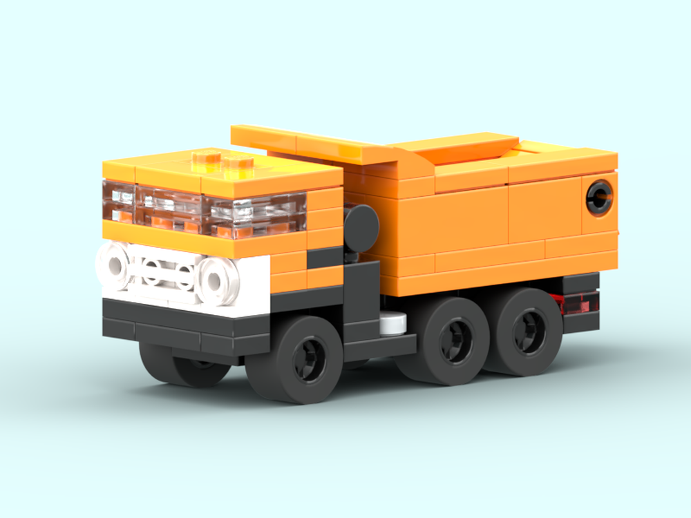 LEGO MOC KamAZ 5511 mini by [SM garage] Ivaskovskiy | Rebrickable ...