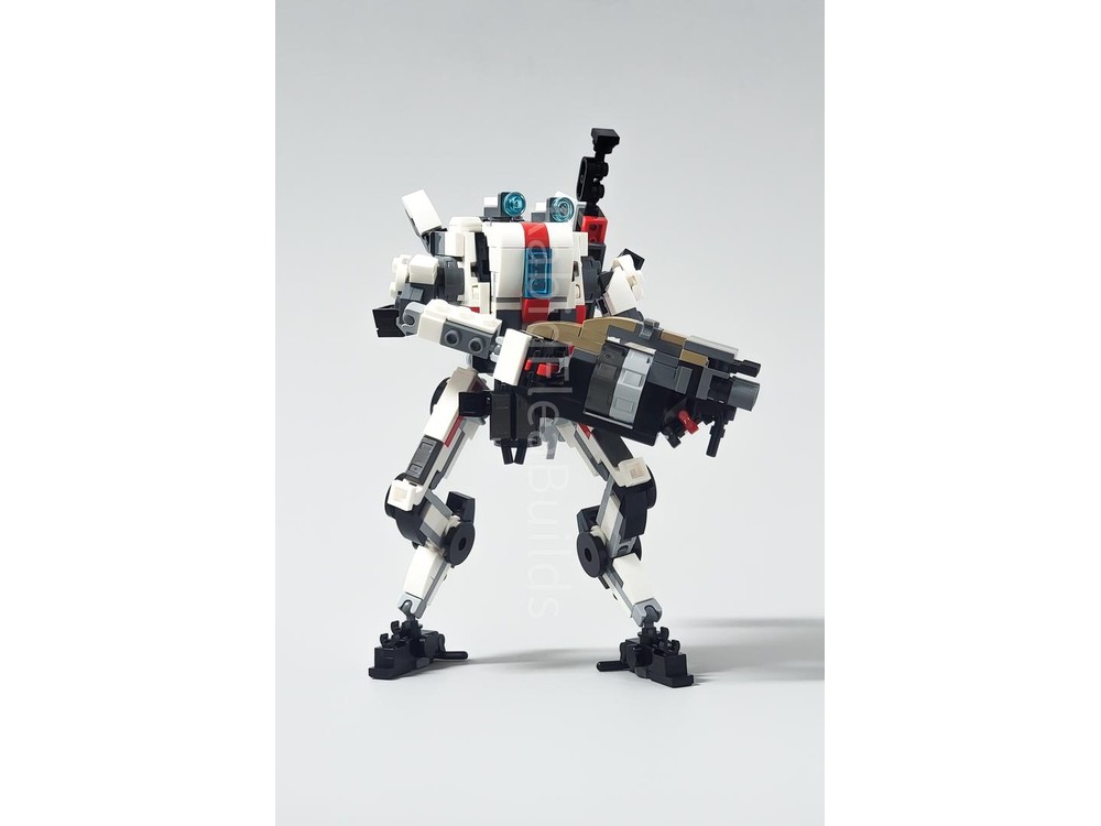 LEGO MOC Ronin Titan from Titanfall 2 by RabidFleaBuilds | Rebrickable ...