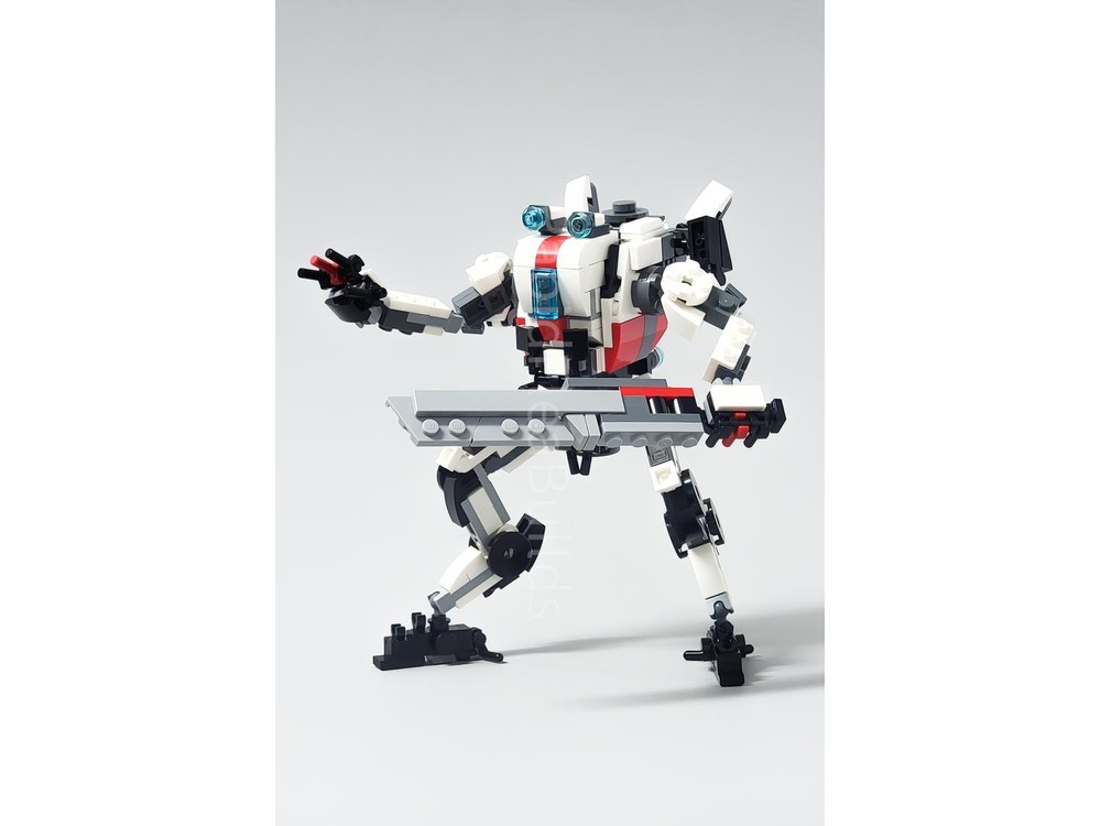 LEGO MOC Ronin Titan from Titanfall 2 by RabidFleaBuilds | Rebrickable ...