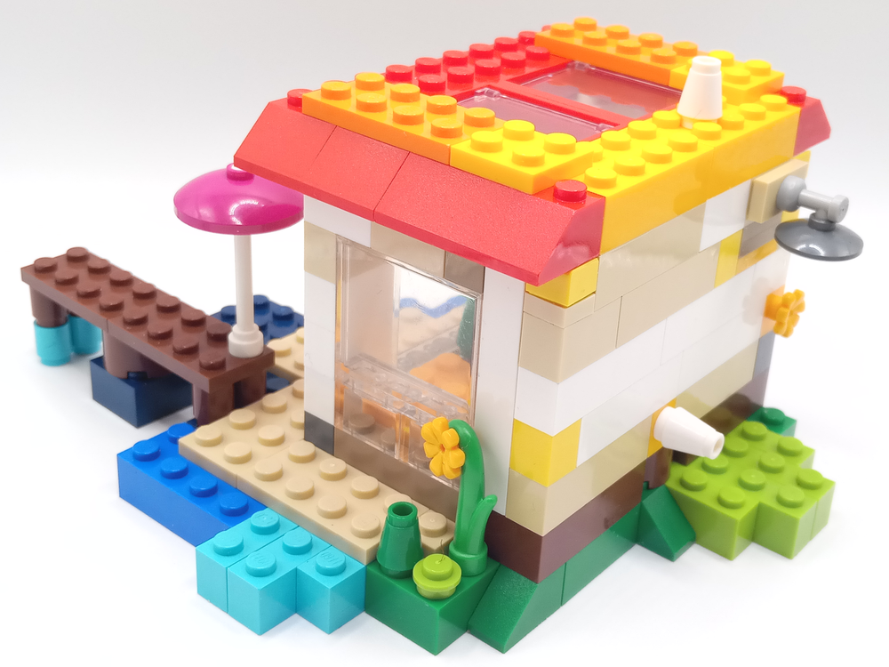 LEGO MOC 40357 BYGGLEK Lakeside Cabin by Dafeld | Rebrickable - Build ...