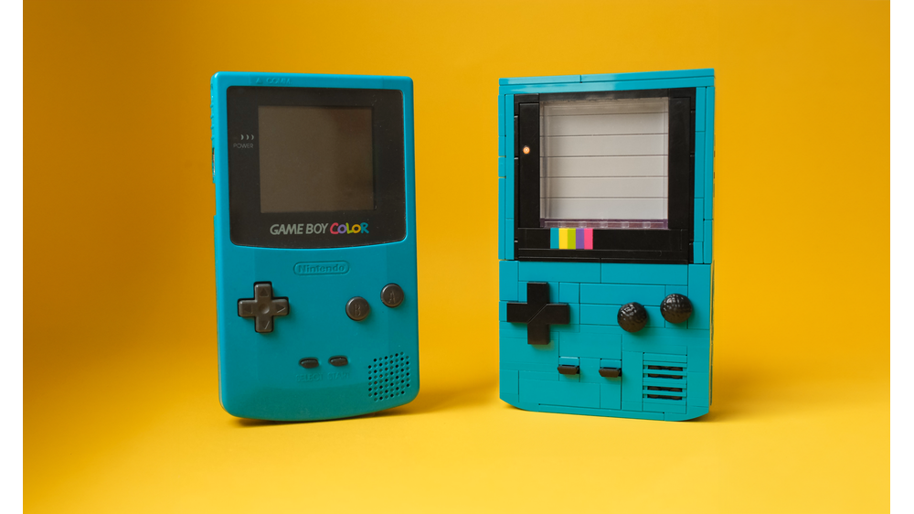 LEGO MOC LEGO Game Boy Color - Teal by click_lever | Rebrickable ...