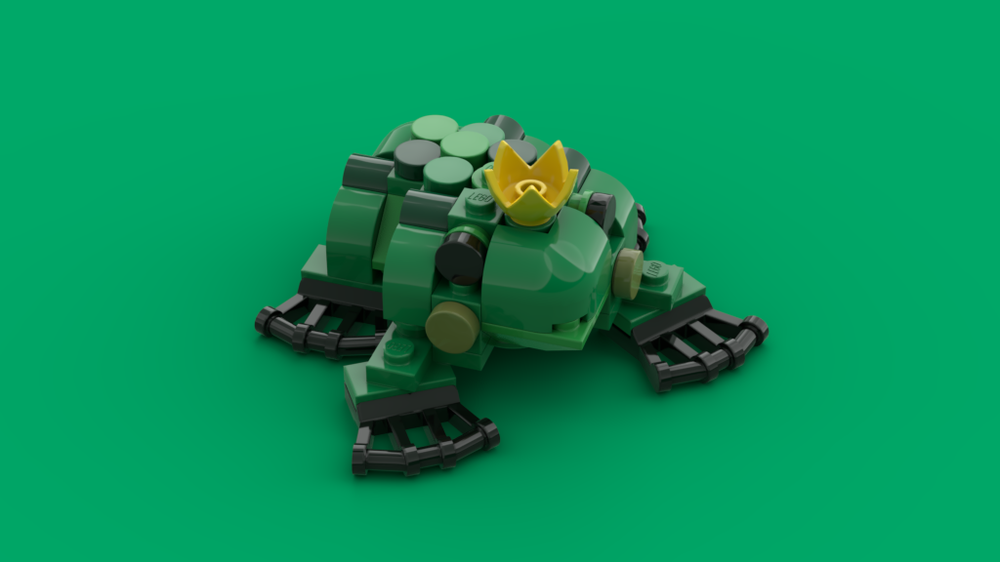 LEGO MOC Frog by OwlClicker | Rebrickable - Build with LEGO