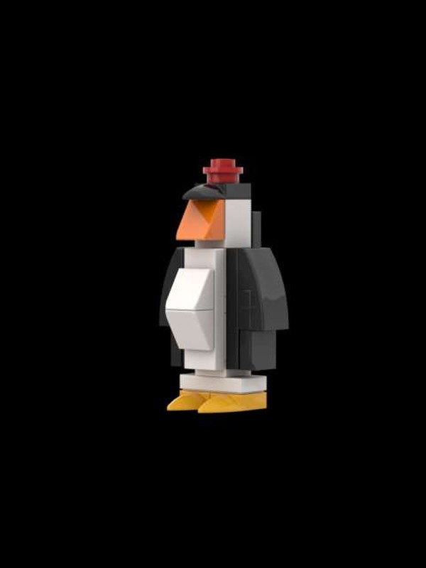 LEGO MOC Simple penguin by hartho | Rebrickable - Build with LEGO