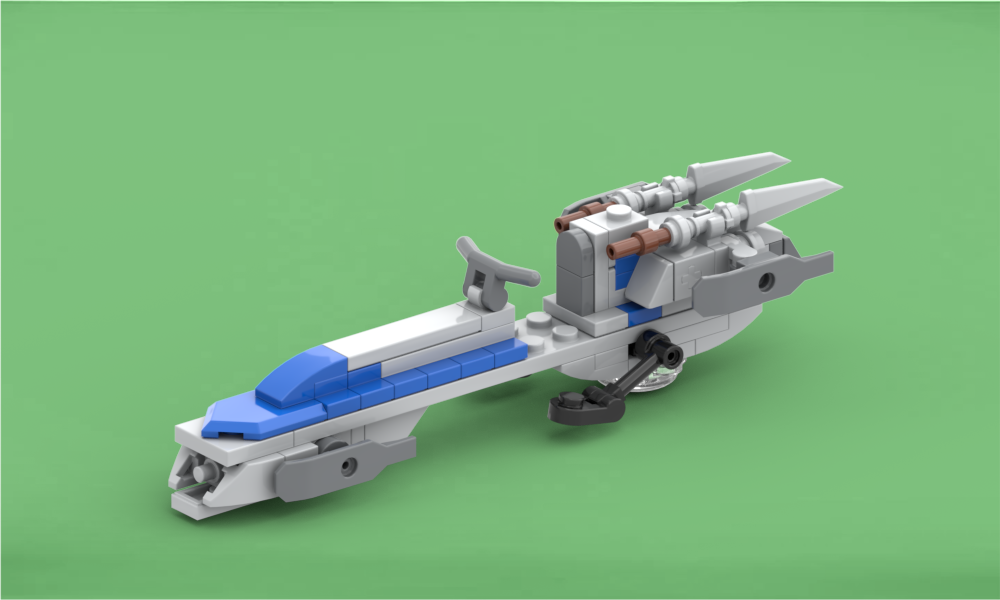 Lego Moc At Rt And Barc Speeder By Tiggerljc Rebrickable Build With