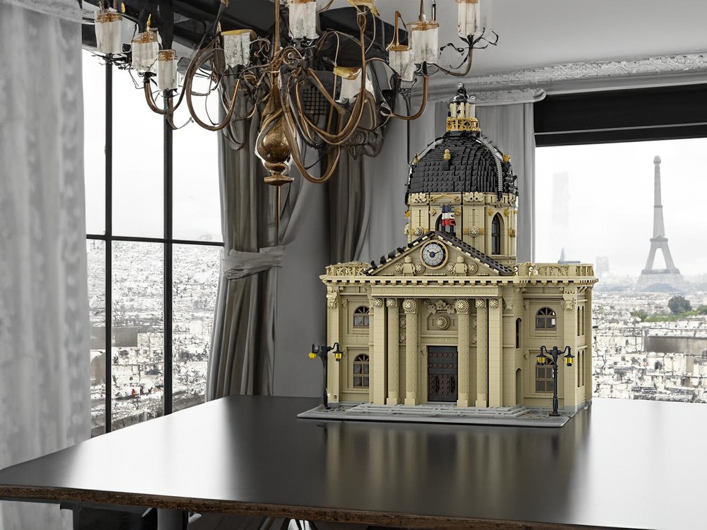 LEGO MOC-163321 Institute of France by Castor Troy Store | Rebrickable ...