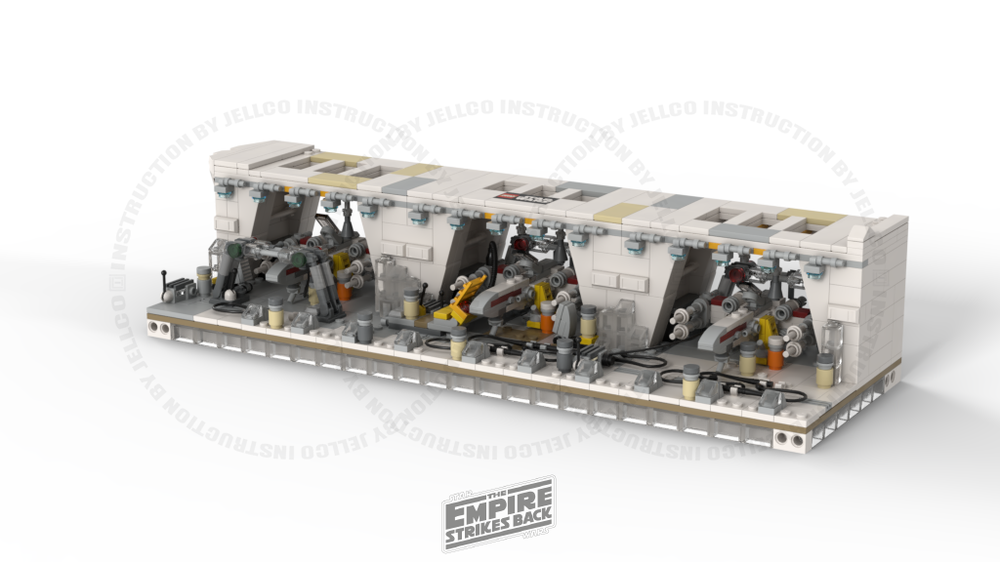 LEGO MOC Micro Diorama : Echo Base PART V : FIGHTER by jellco ...