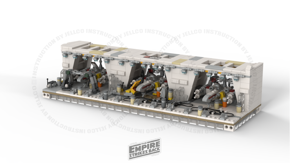 LEGO MOC Micro Diorama : Echo Base PART V : FIGHTER by jellco ...