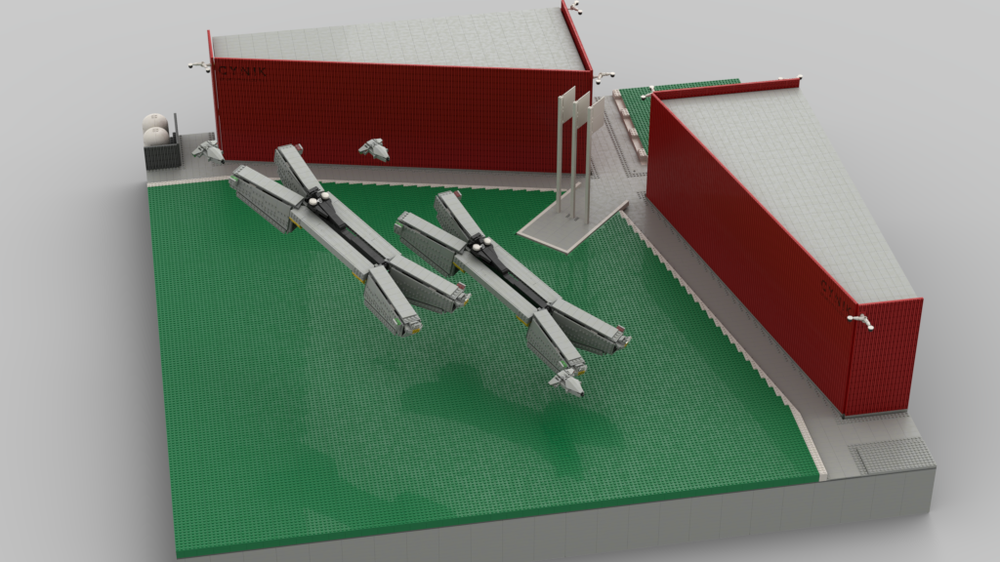 LEGO MOC Cynik Secure Research and Development Facility by Futurism ...