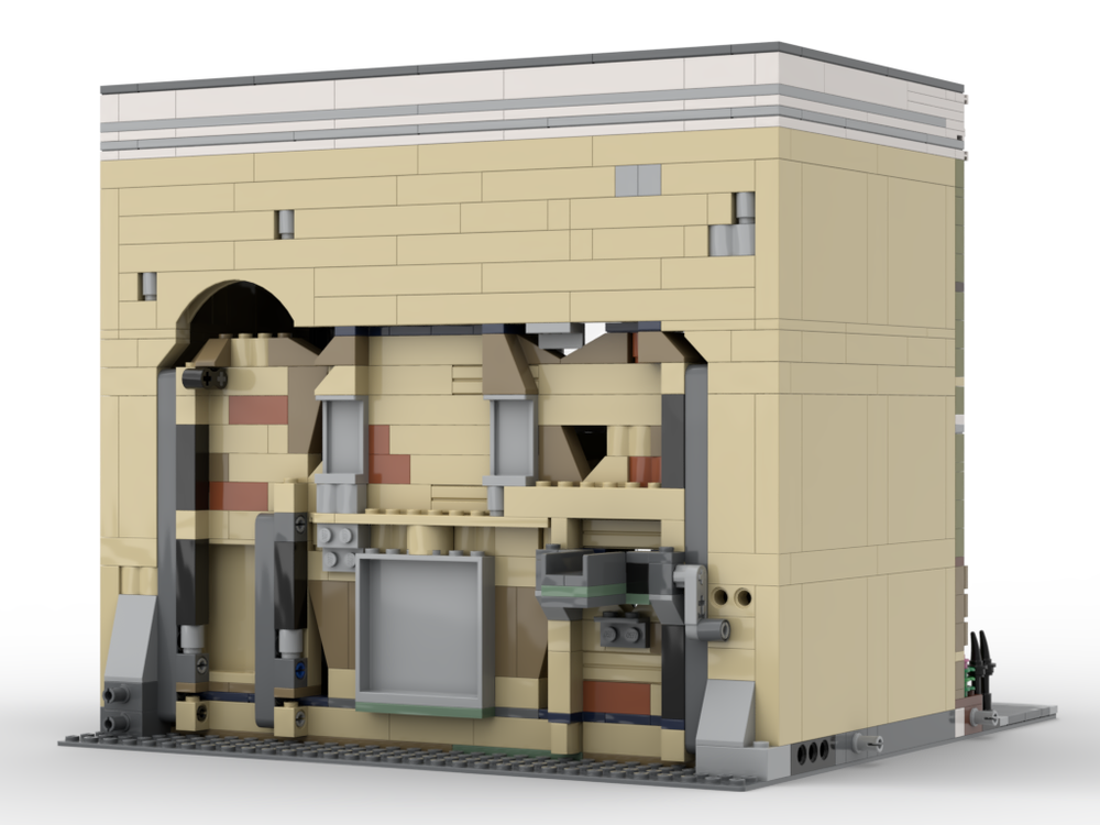 Lego Moc Museum Of Egyptian Artifacts Modification Of Set 77013 By