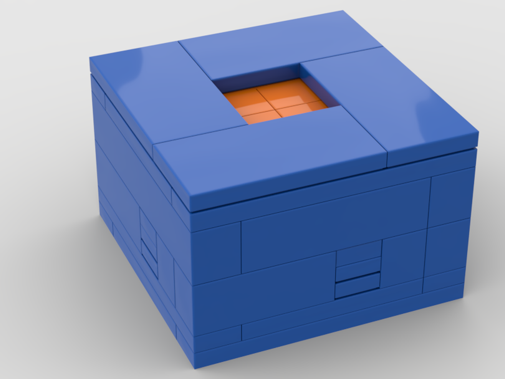 Lego Moc Puzzle Box 38 By 51515 Rebrickable Build With Lego