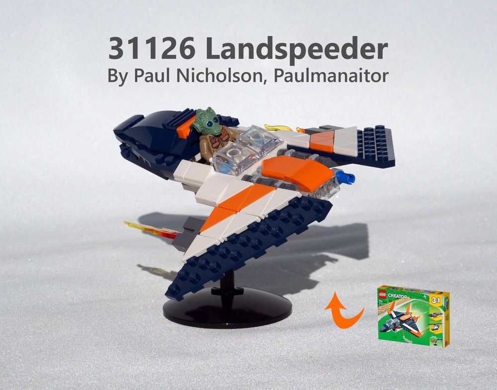 LEGO MOC 31126 Landspeeder Alternate build by Paulmanaitor ...