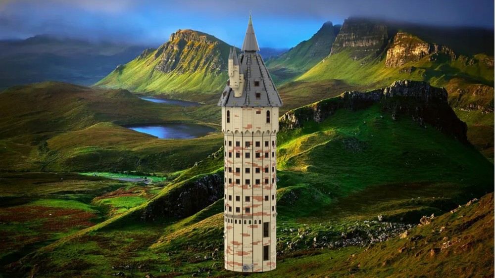 LEGO MOC Magic Castle Great Tower V2.0 by Brick_Sanchez | Rebrickable ...