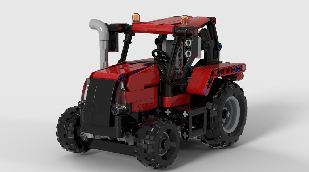 LEGO MOC Farm Tractor by Ronald_Rumf | Rebrickable - Build with LEGO